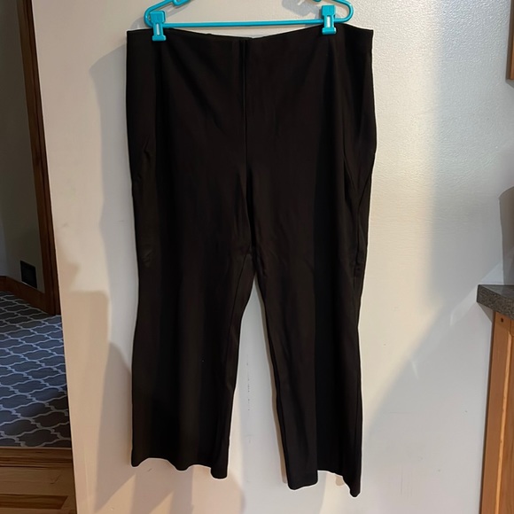 Lane Bryant | Pants & Jumpsuits | Lane Bryant Pull On Black Dress ...